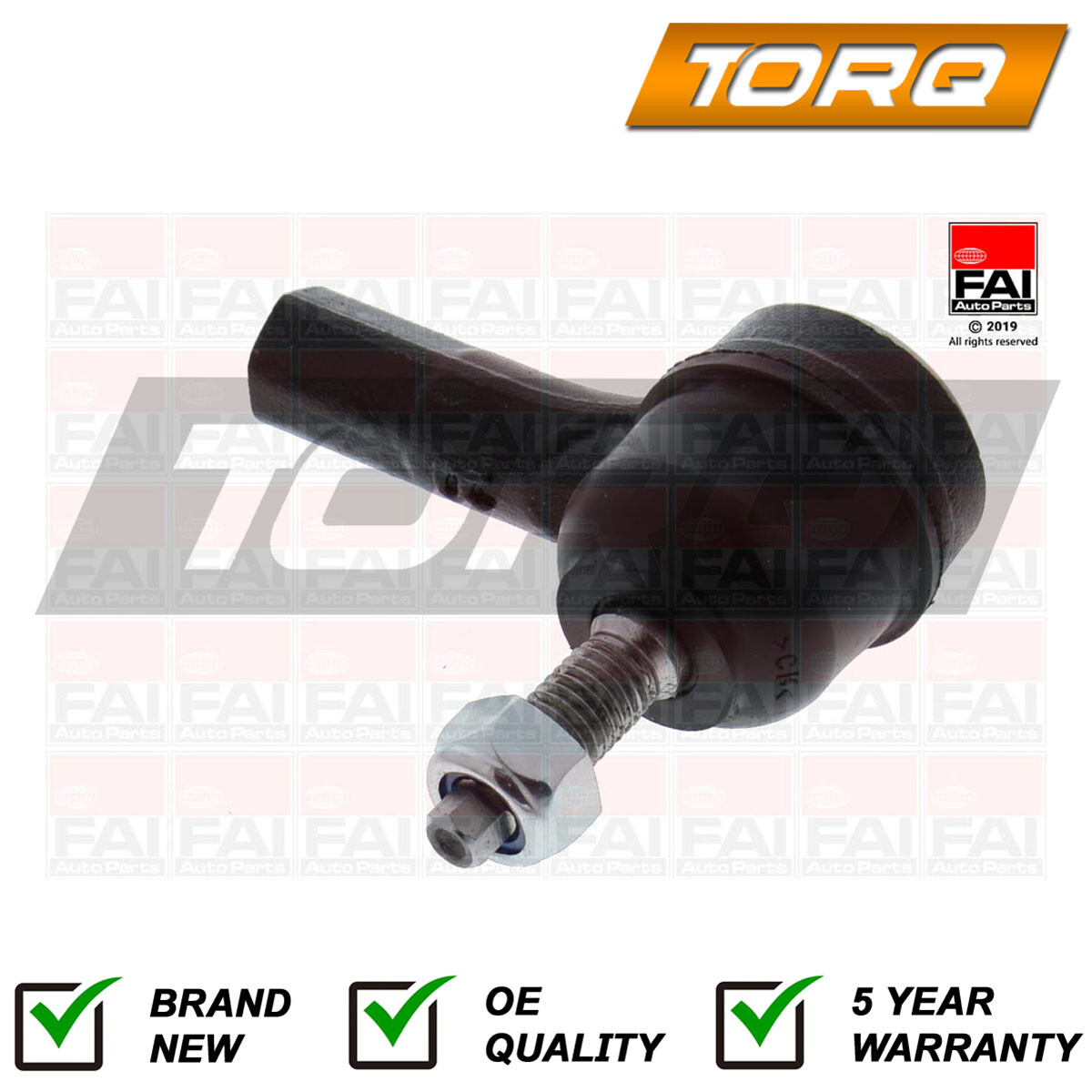 Tie Rod End Front Left Torq Fits Vauxhall Viva 2015-2019 1.0 95371538 ...