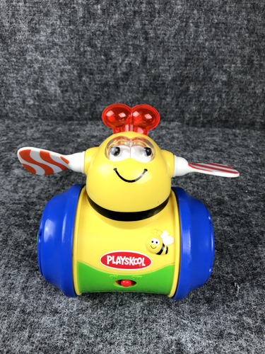 Vintage Hasbro PlaySkool Crawl 'n Flutter Bee, Wobble Roll w Fluttering ...