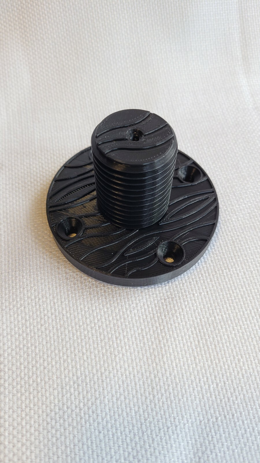 Lathe Chuck Holder, Right Hand 1 - 1/4" x 8 threads, scroll chuck ...