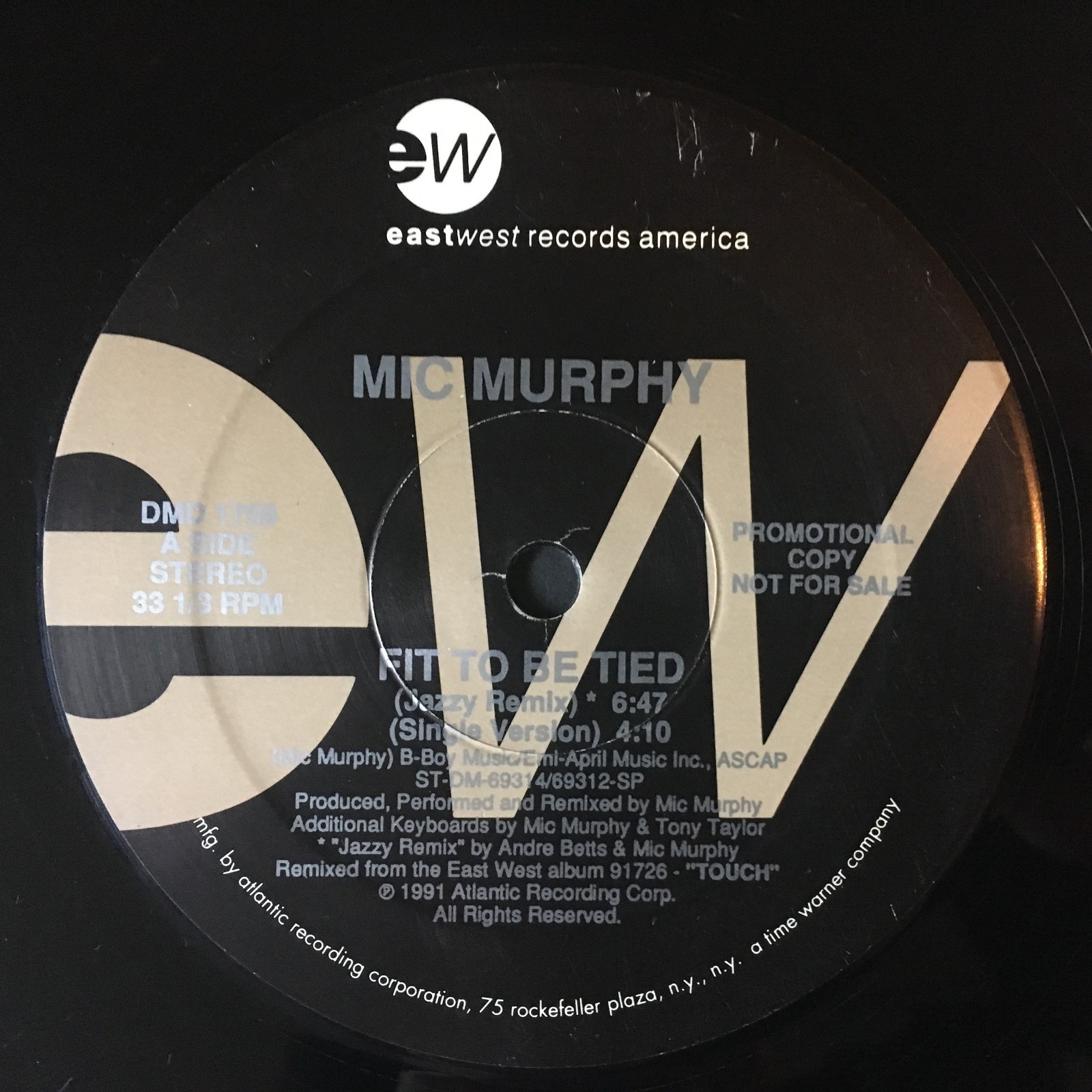 Mic Murphy ~ Fit To Be Tied ~ 5 Mixes ~ Hip Hop RnB/Swing VG++ ~ Fast ...