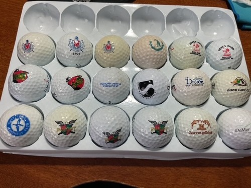 MICHIGAN "D" GOLF COURSE LOGO BALLS | eBay
