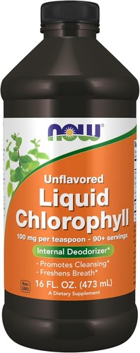NOW Supplements, Liquid Chlorophyll, Super Concentrated, Internal ...