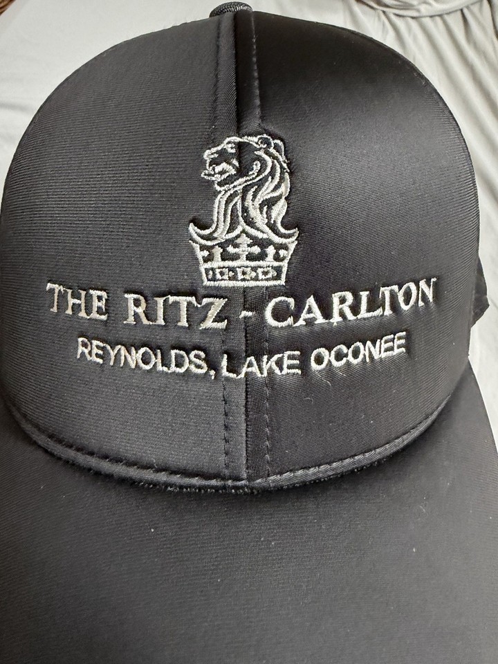 The Ritz Carlton Hat Premium Cap Snap Back Reynolds Lake Oconee GA Golf ...