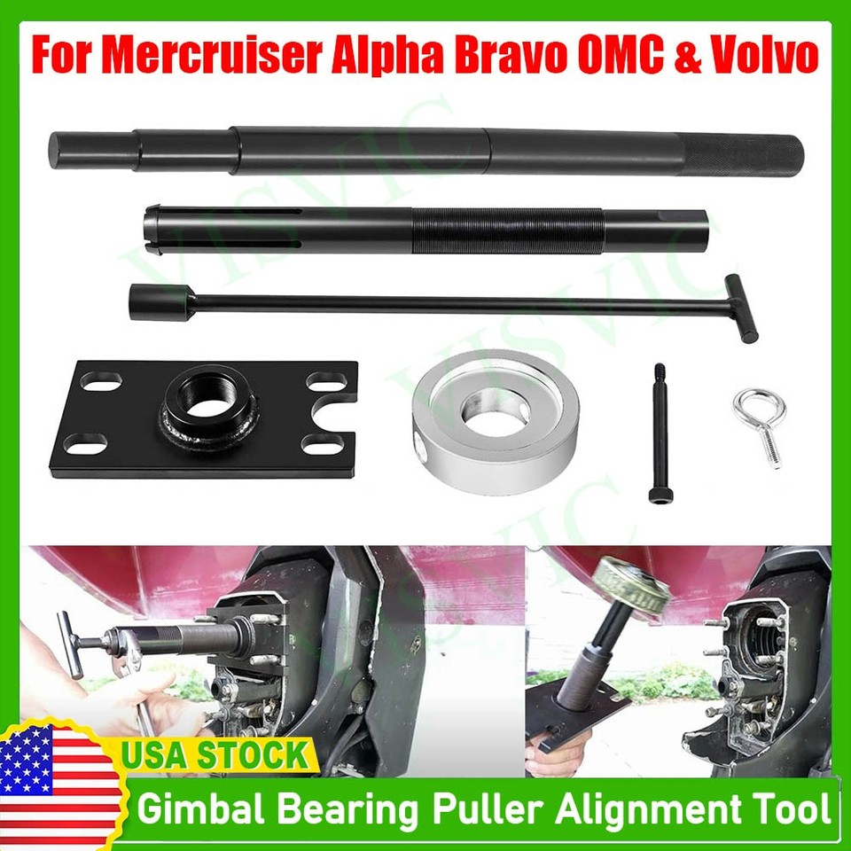 Gimbal Bearing Puller Installer + Alignment Tool fits Mercruiser Alpha ...