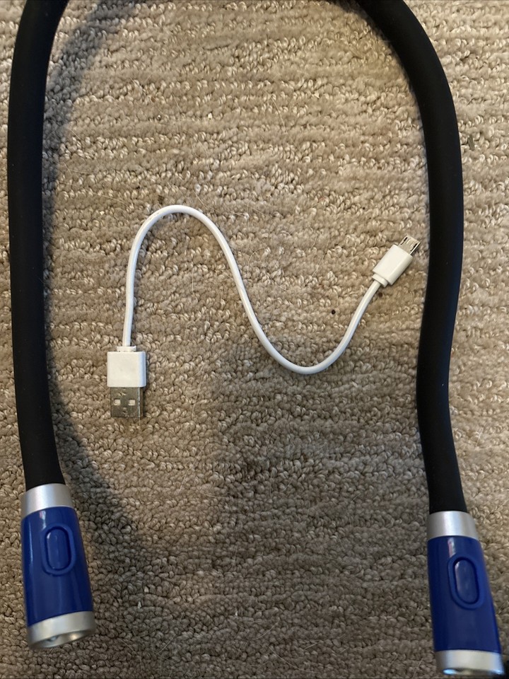 Lightweight Neck Reading Light - 3 Brightness Levels. Rechargeable | eBay