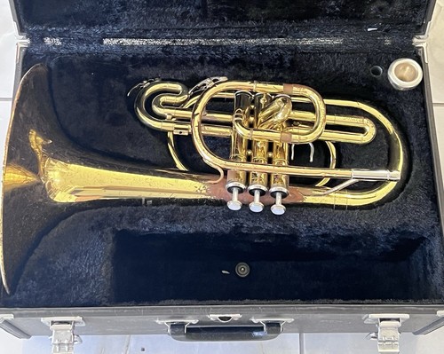 Yamaha YMP 203M Mellophone with Case Mouthpiece (see Video) | eBay