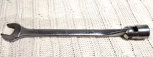 S-K Tools USA FC18 9/16 In SAE Saltus Flex Head 12 Point Socket Wrench ...