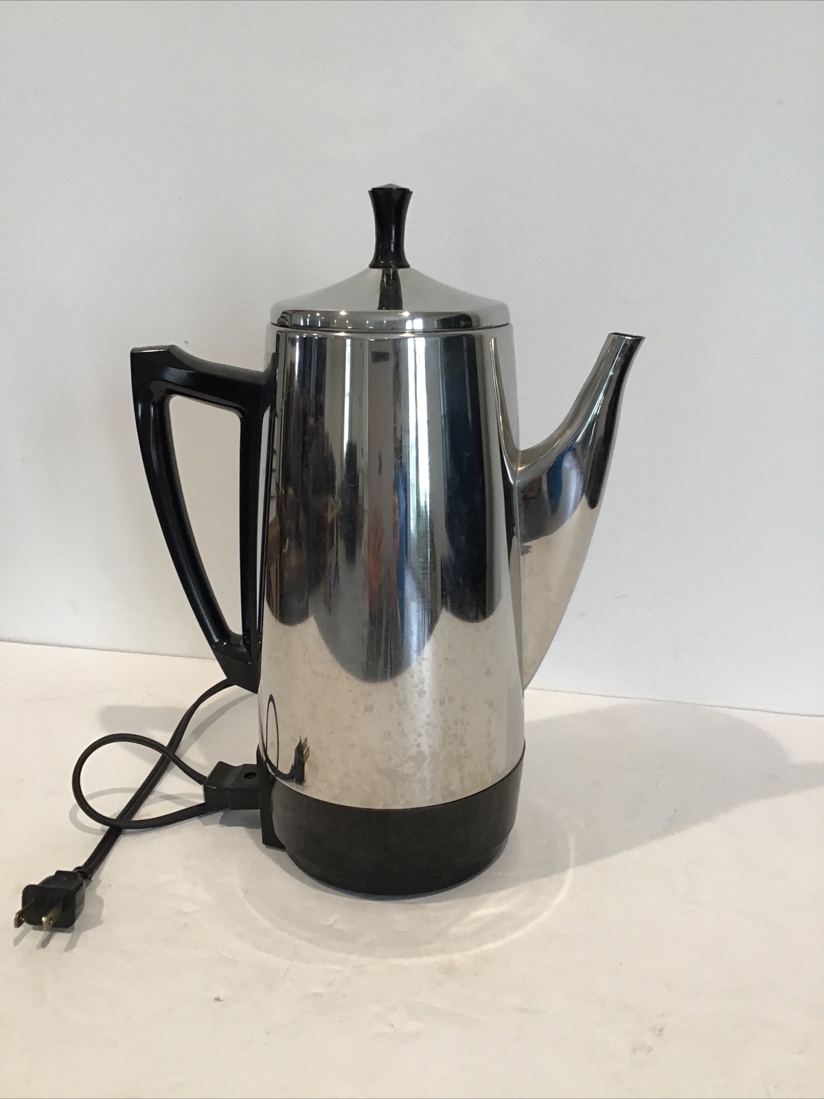 Vintage Presto Stainless Steel 2-12 Cup Percolator Coffee Pot Model ...