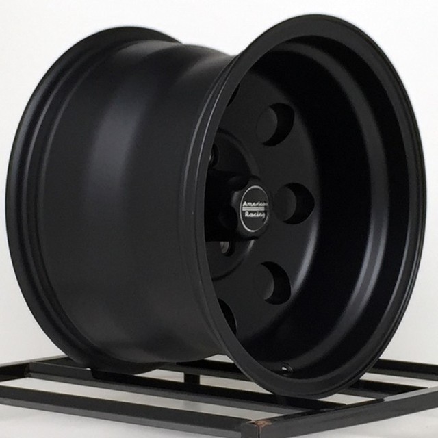 16 Inch Black Wheels Rims Ford Truck F150 5x135 Lug American Racing ...