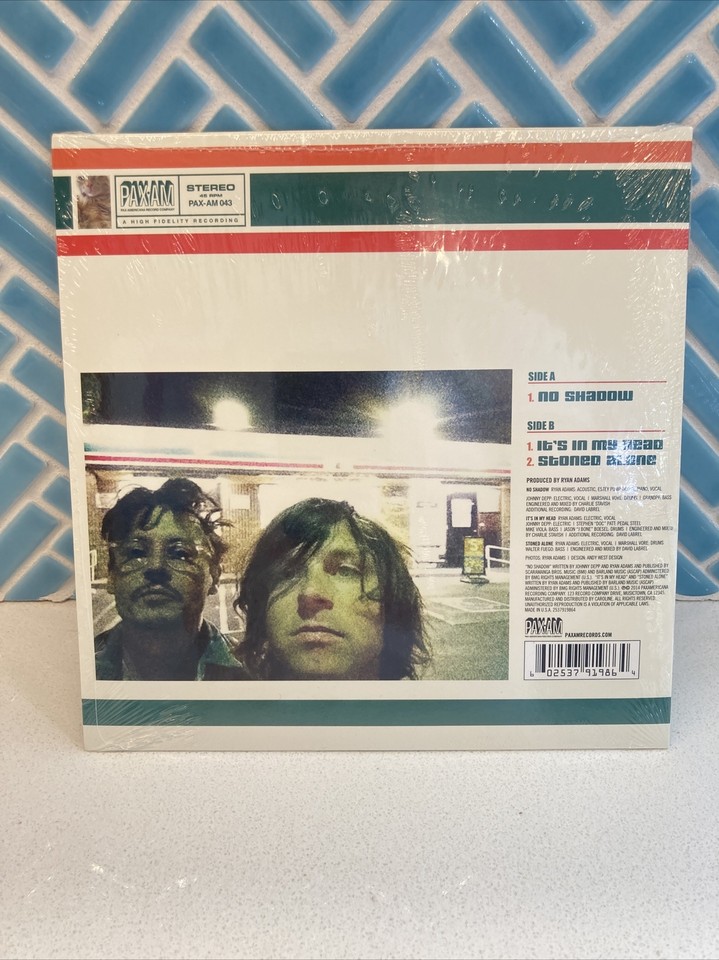 RYAN ADAMS No Shadow 7" Vinyl Record Johnny Depp Pax-Am Stoned Alone | eBay