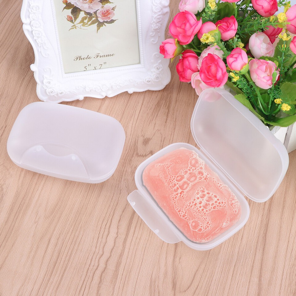 Portable Soap Dish Box Creative Soap Holder Container Traveling Sealed ...