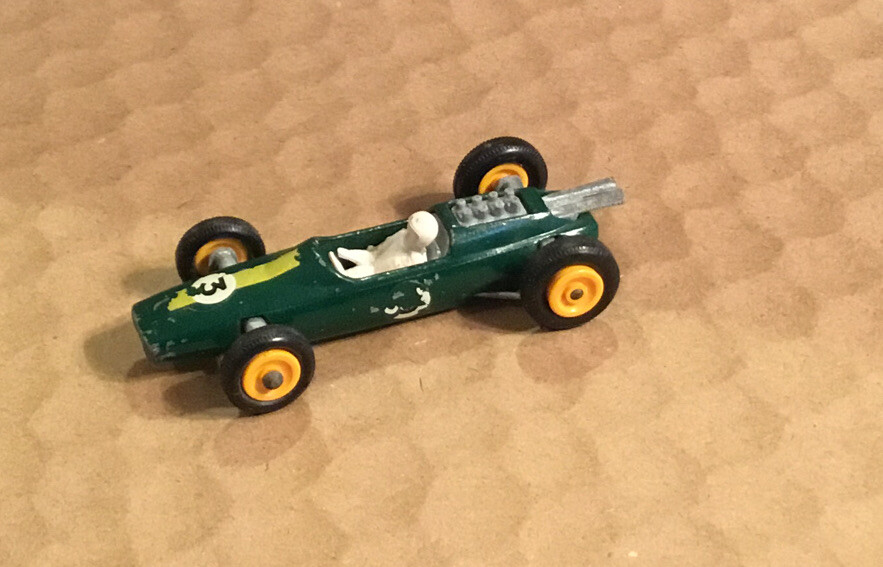 VINTAGE, MATCHBOX, LESNEY, NO. 19, LOTUS RACING CAR 1966, MADE IN ...