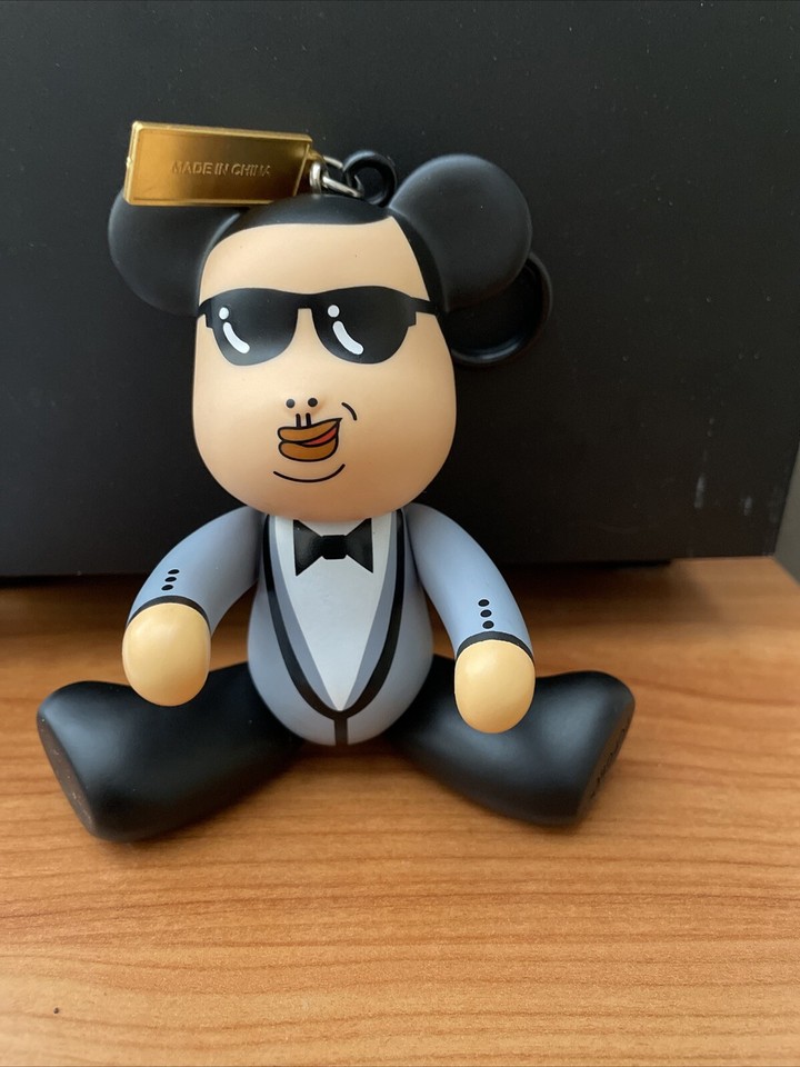 Gangnam Style Popobe Bear Movable Keychain for Backpacks, Sling Bags ...