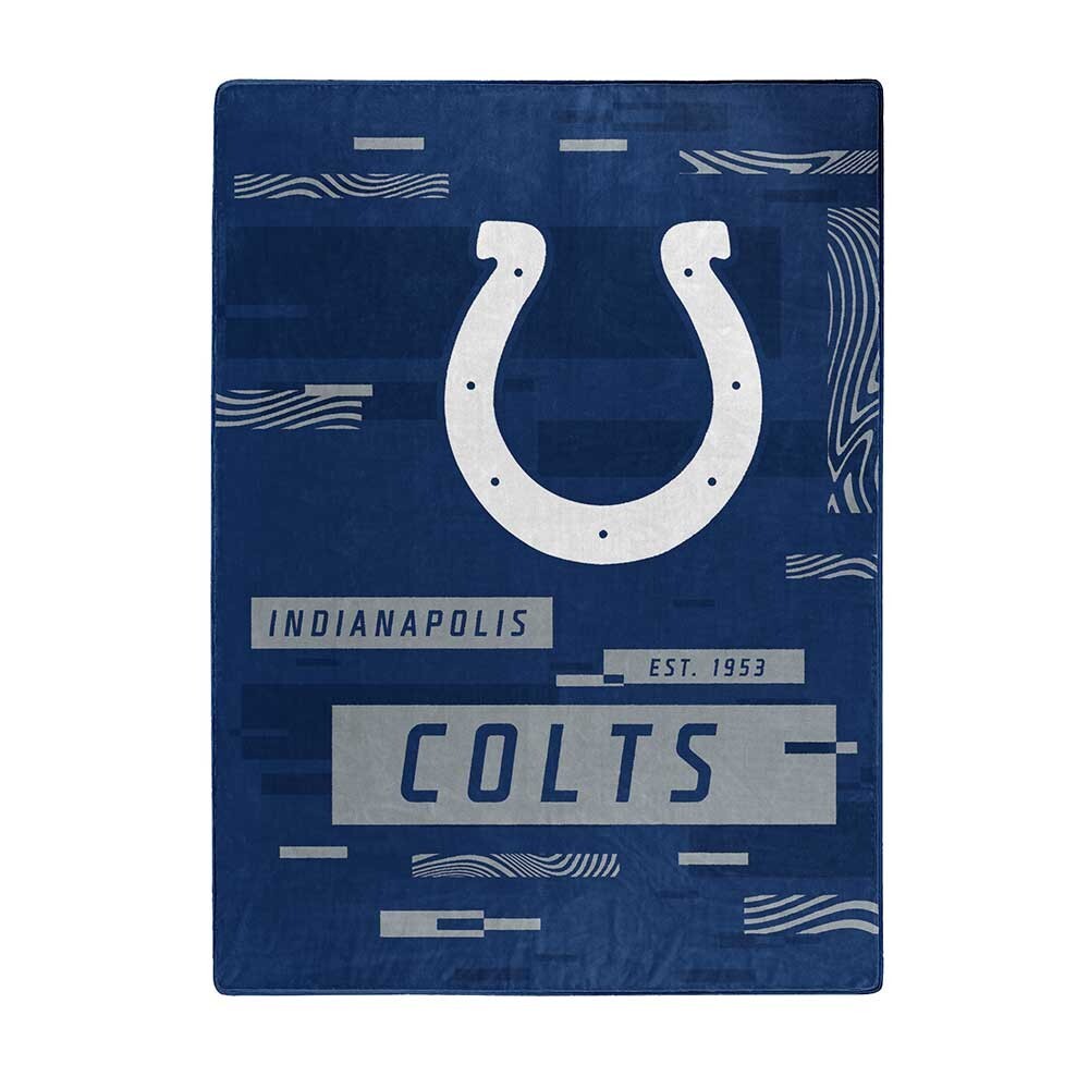 Indianapolis Colts NFL 60" x 80" Plush Throw Blanket Northwest Company ...