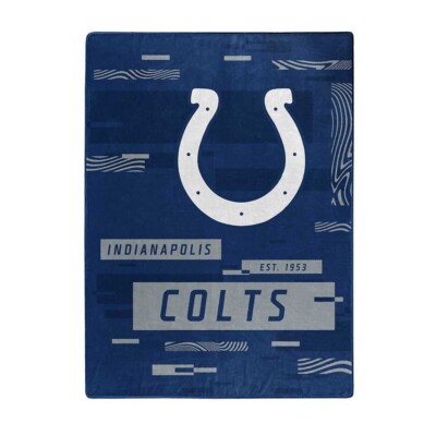Indianapolis Colts NFL 60" x 80" Plush Throw Blanket Northwest Company ...