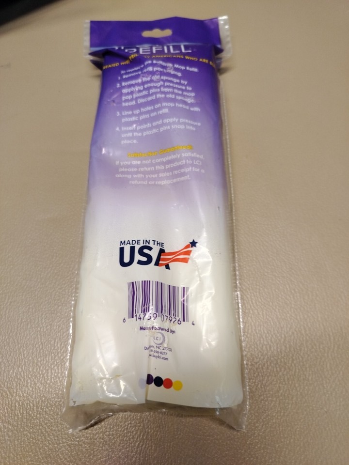 Sponge Refill ~ Type I ~ Absorbent Cellulose Sponge Refill~ New ...