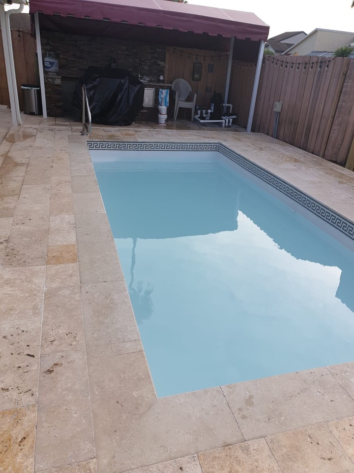 Fiberglass Pool Shell New Fiori 400 W/ ECOFINISH ( 7.6 X 13.1 X 4.7 ...