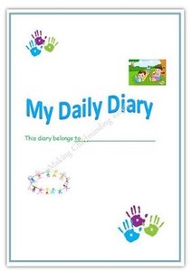 MY DAILY DIARY A4 childminder-teacher-nursery readymade | eBay