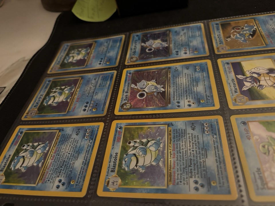 💧Vintage Pokemon Lot Dark Blastoise HOLO Shadowless💧 | eBay