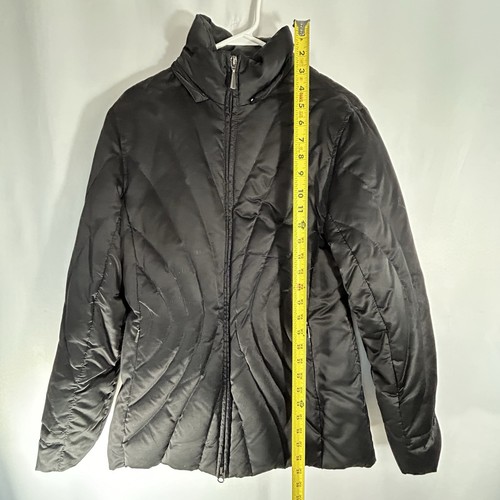 ANA Medium Packable Down Jacket PUFFER COAT Black | eBay