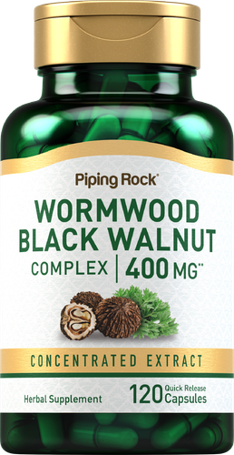Black Wormwood Walnut Complex | 400mg | 120 Capsules | Non-GMO | by ...