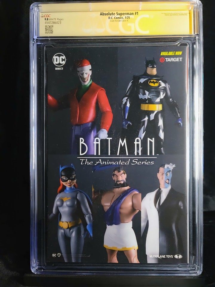 9.8 SS CGC Absolute Superman #1 Clayton Crain Infinity Signature | eBay