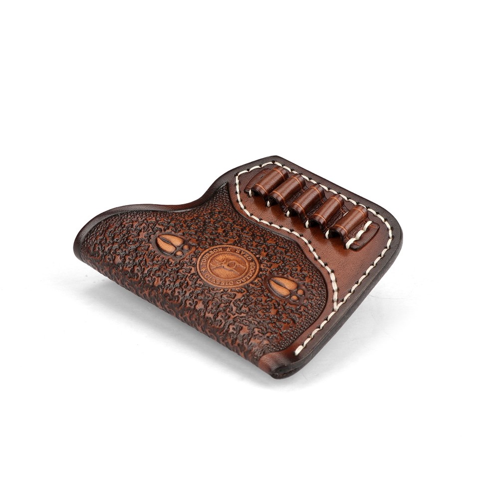 TOURBON Leather NAA .22 Mini Revolver Belt Holster Shooting Handgun ...