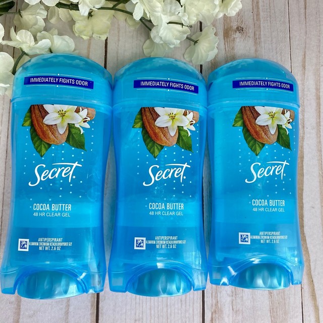Secret Cocoa Butter 48 Hour Antiperspirant & Deodorant 2.6 oz 3 PACK | eBay
