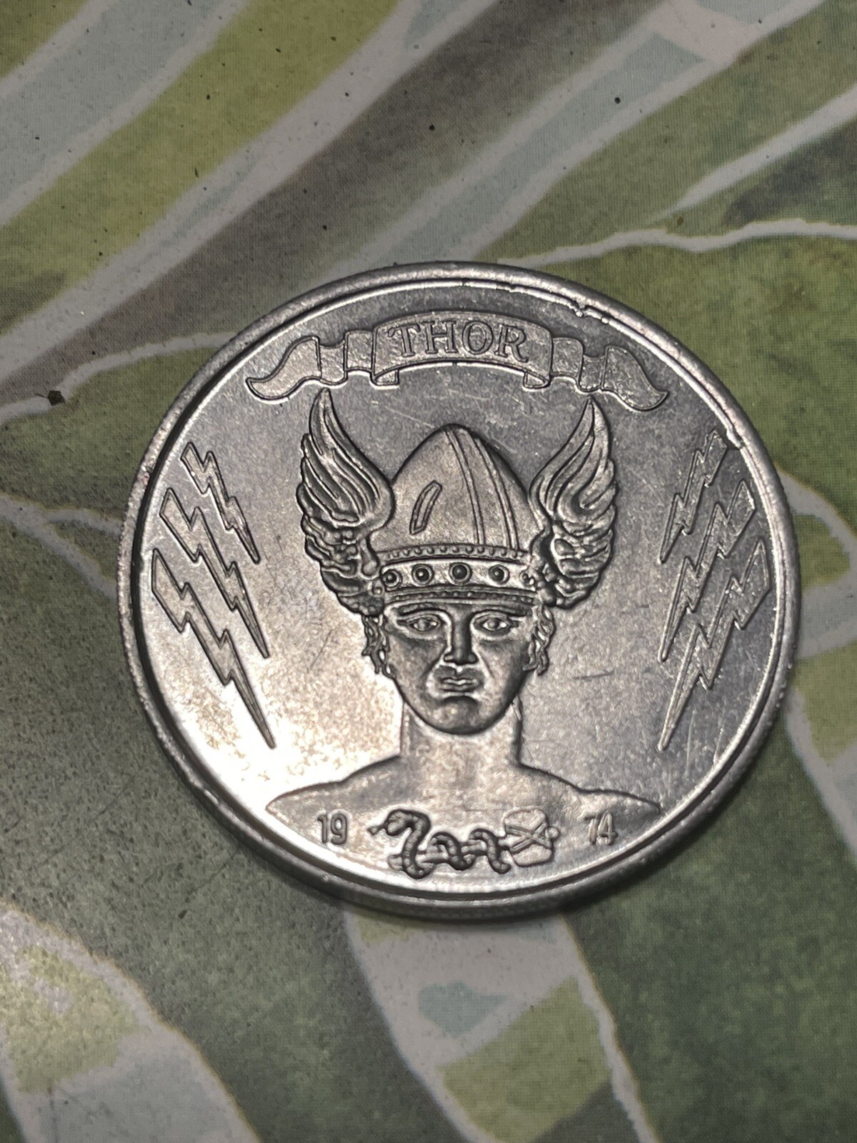 1980 Krewe Of Thor Silver Doubloon Mardi Gras New Orleans | eBay