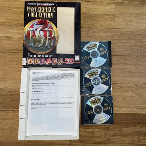 Advanced Dungeons & Dragons Masterpiece Collection SSI PC Games not ...