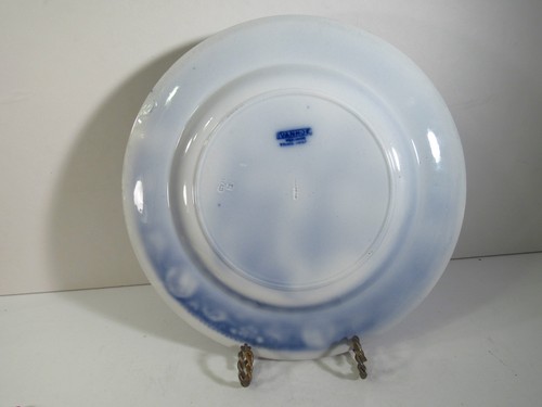 WEDGWOOD ENGLAND FLOW BLUE - IVANHOE -WAMBA & GURTH THE SWINE HERD ...