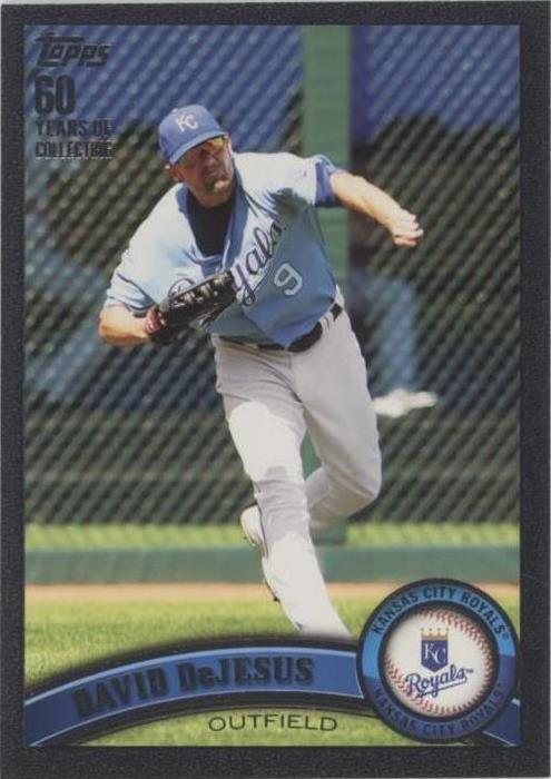2011 Topps - David DeJesus #170 Black /60 for sale online | eBay