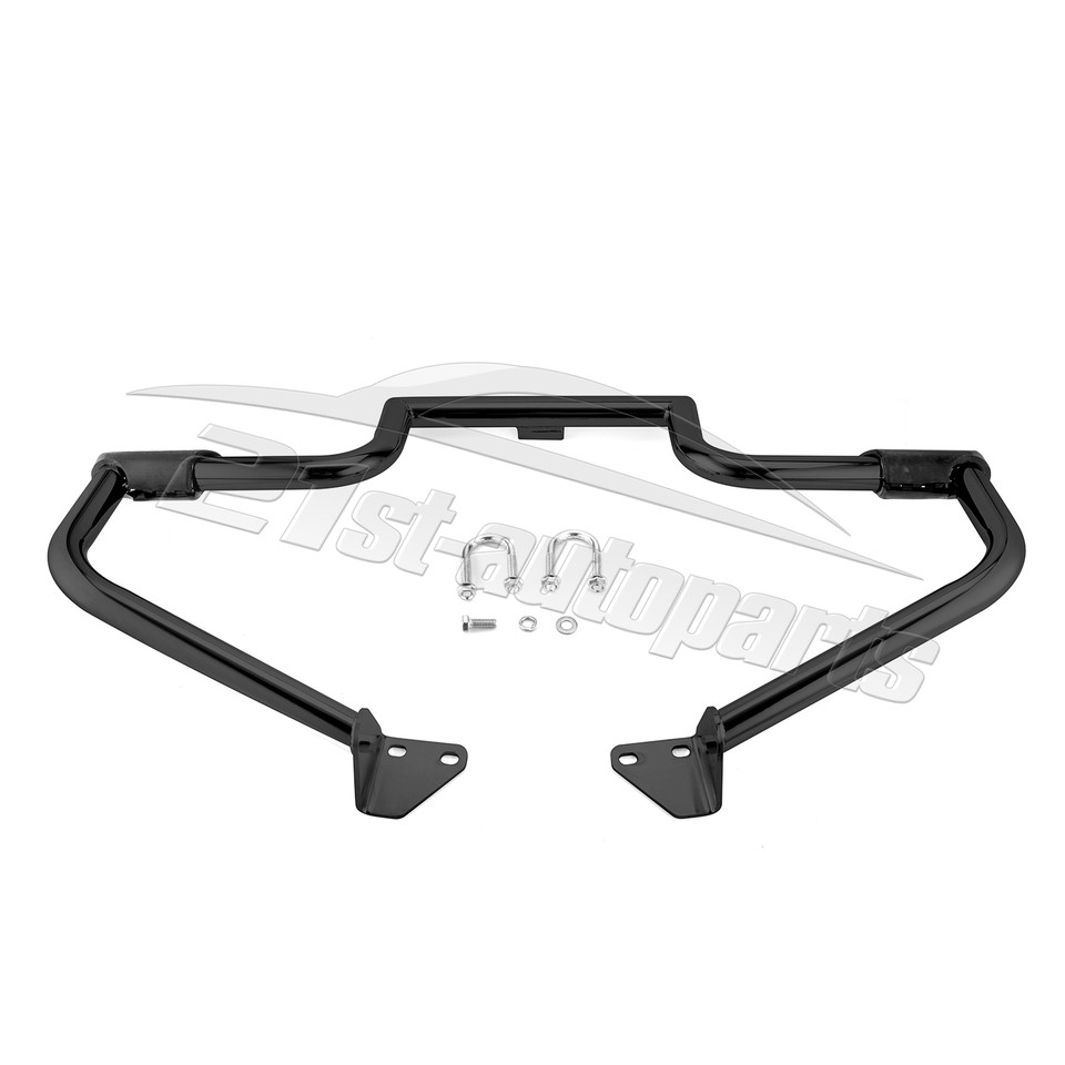 Black Highway Engine Guards Crash Bar for Harley Dyna Super Glide FXD ...