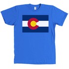 Colorado State Flag Shirt CO Pride Denver Tee NEW WITH TAGS - MANY ...