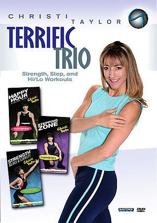 Christi Taylor: Terrific Trio Step and Hi/Lo Aerobics (DVD, 2007) for ...