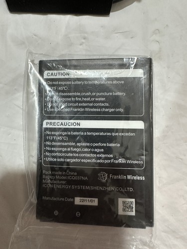 Franklin A50 5G | WiFi 6 | 2.4" Display | 5000 mAh | AT&T PREPAID ...