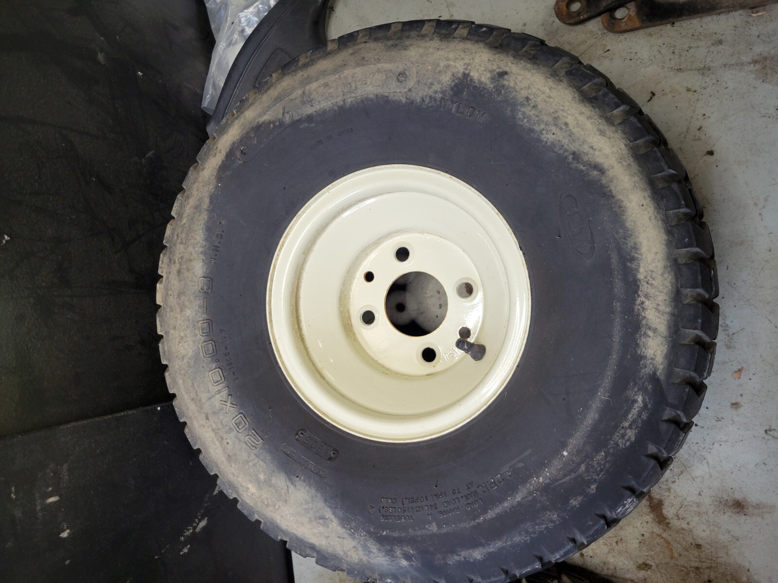 (2) Cub Cadet Rim Assembly Rear Wheels LT1045 LT1046 LT 1046 934-0246A ...