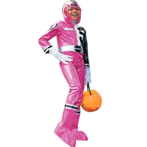 Power Rangers SPD Pink Ranger Child Costume NEW Medium 7-8 w Gloves ...