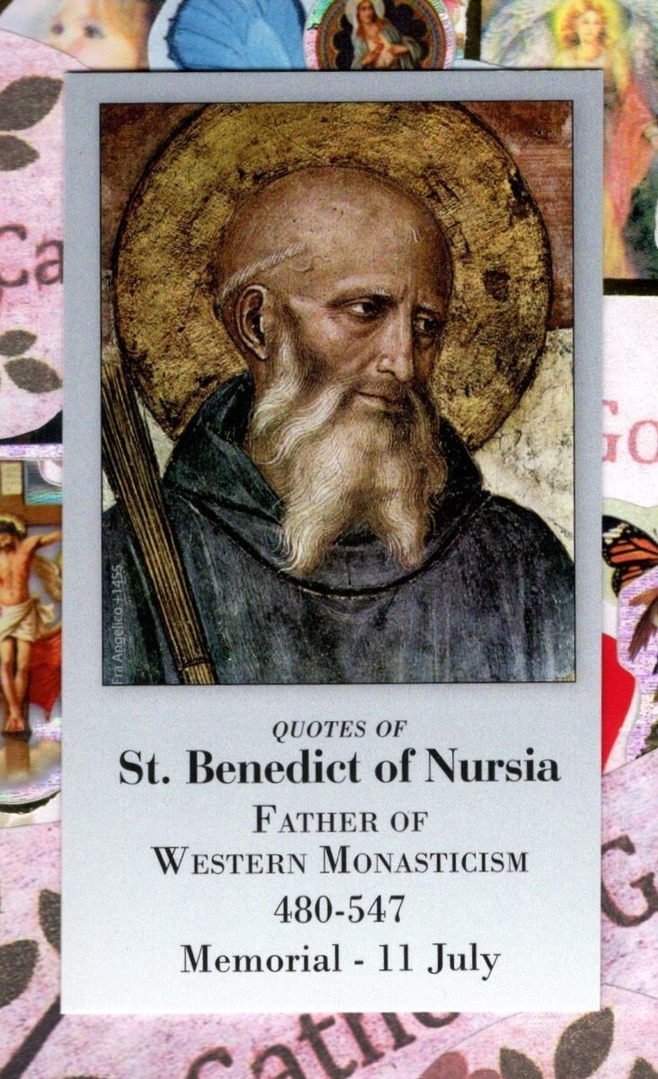 St Benedict Of Nursia Quotes St. Benedict And The Sacro Speco Inside