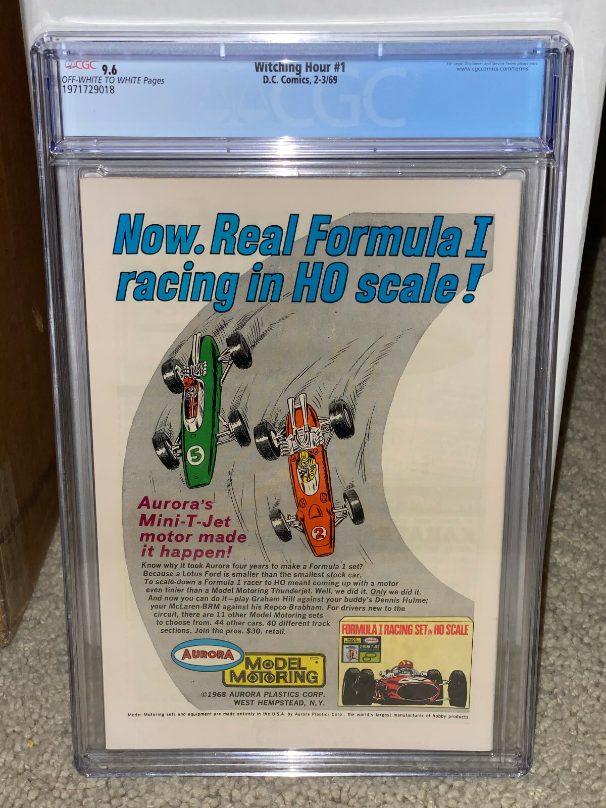 Witching Hour #1 CGC 9.6 DC 1969 1st Mordred! Neal Adams! Horror! 118 ...