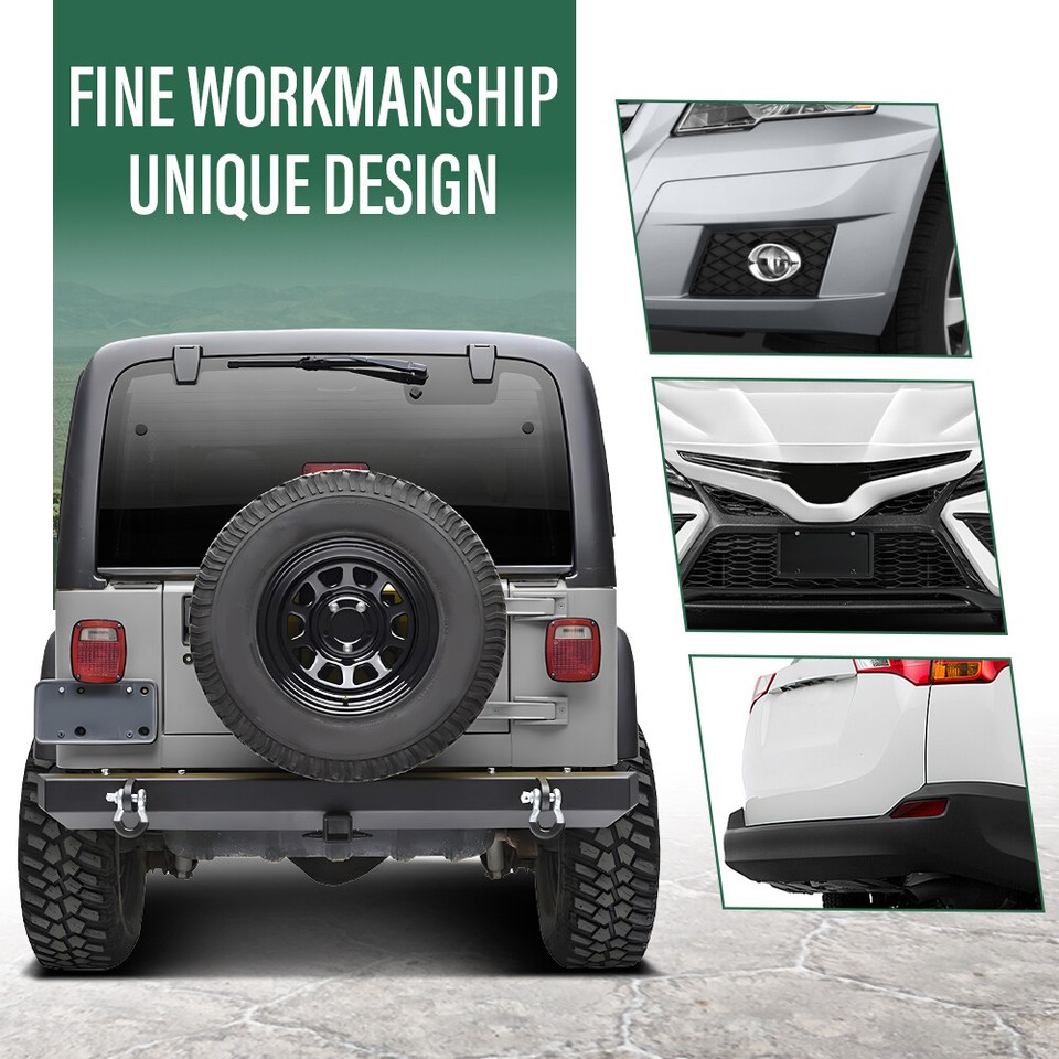 Fit For 97-06 Jeep Wrangler TJ Frame Rust Repair Kit Rear Trail Control ...