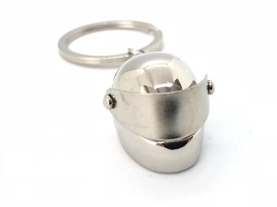 GT//Rotors Chrome Motorcycle Helmet Keychain Automotive Part Car Gift ...