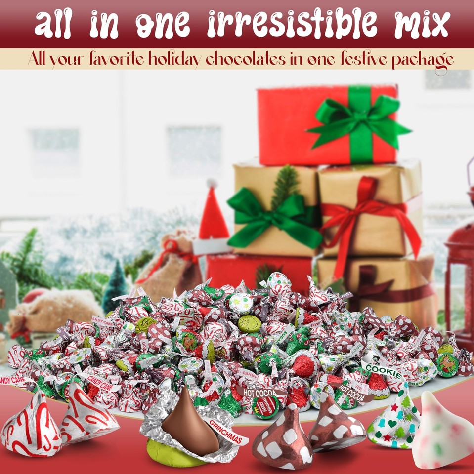 Christmas Candy Collection – 1 LB Bag Approx. 100 Pieces – Candy Cane ...