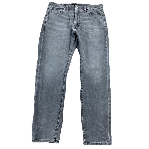 Lucky Jeans Light Gray Fade Straight Leg Stretch Men's 33 X 30 | eBay