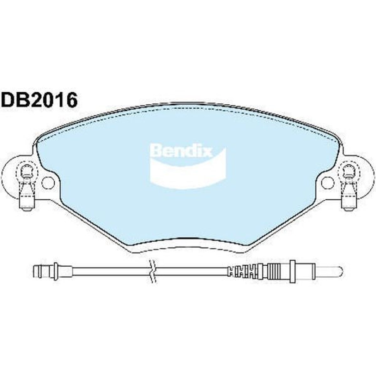 Bendix EURO Brake Pad Set Front DB2016 EURO+ | eBay
