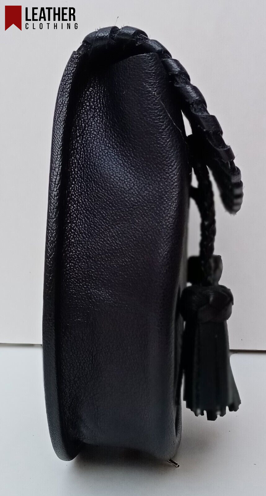 Scottish Genuine Leather Sporran Rob Roy Style Kilt Sporran with Chain ...