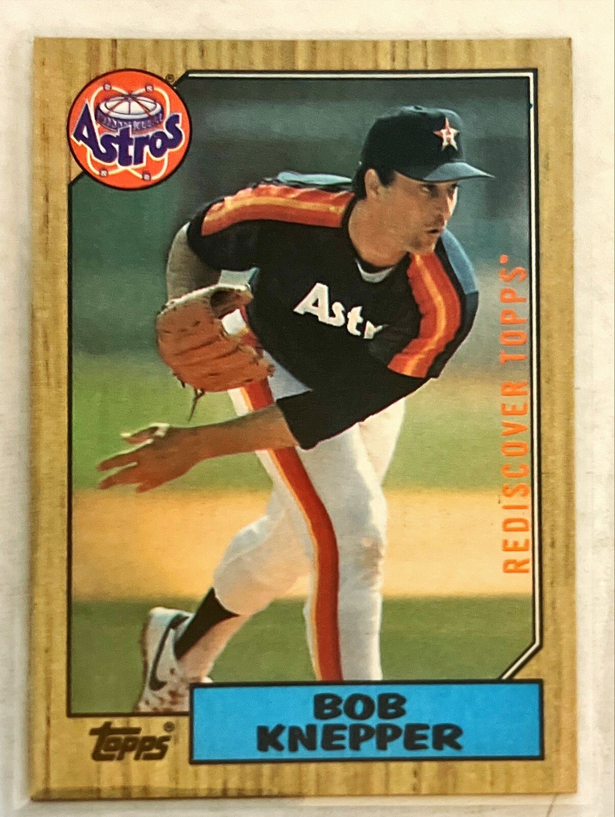 2017 Topps - Rediscover Topps Buybacks Bronze #1987-722 Bob Knepper for ...
