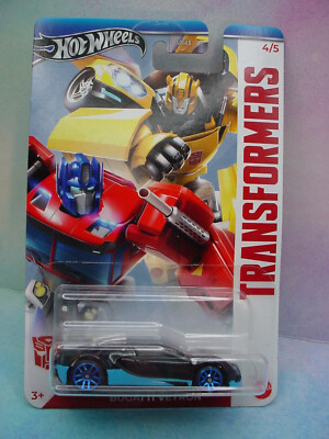 2024 Hot Wheels TRANSFORMERS Drift BUGATTI VEYRON #4/5 black;blue mm5 ...