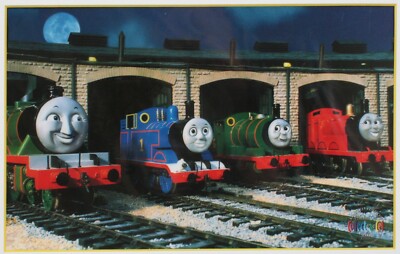 CHROMA-CEL THOMAS & FRIENDS ANIMATION CEL WITH CERTIFICATE & FRAME LE ...