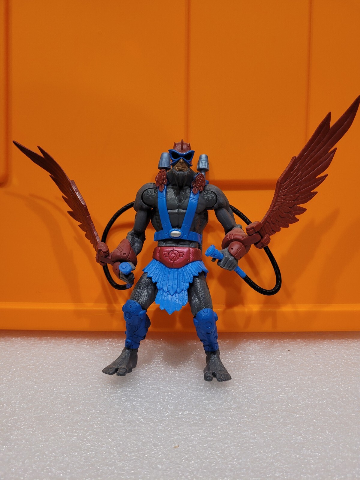 MOTU, Stratos, 200x, complete, He-Man figure, Masters of the Universe ...